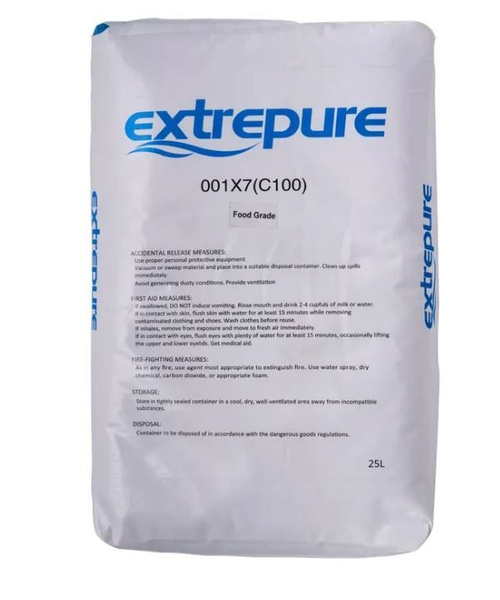 Смола ионообменная Extrepure 001х7FG (20кг/25литров) купить на OZON по ...