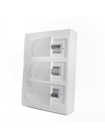 Бокс настенный 36 модулей, белый, пластик, IP40, серия Standart (КНО-36Д), EBX50-3/36-40 ...