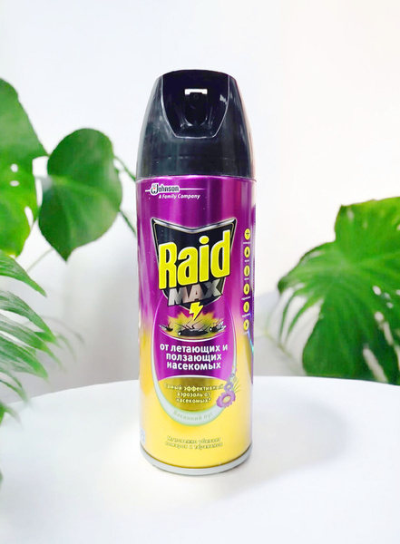 RAID MAX от летающих и ползающих насекомых купить на OZON по низкой цене (1894649970)