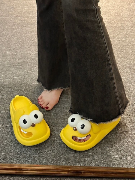 Тапочки Женский SYJYW, размер 36 желтый Толстая подошва На любой сезон купить c доставкой на ...