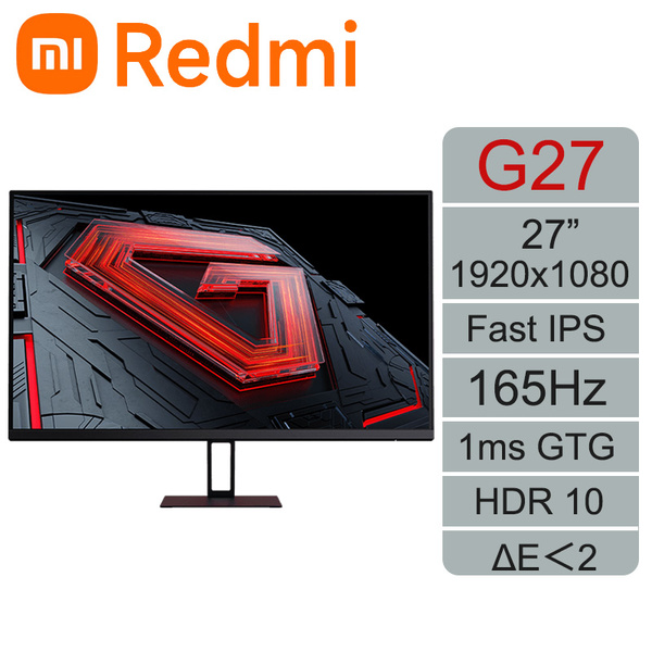 Xiaomi 27" Монитор Xiaomi Redmi монитор G27 1920*1080 165Hz Fast IPS ...