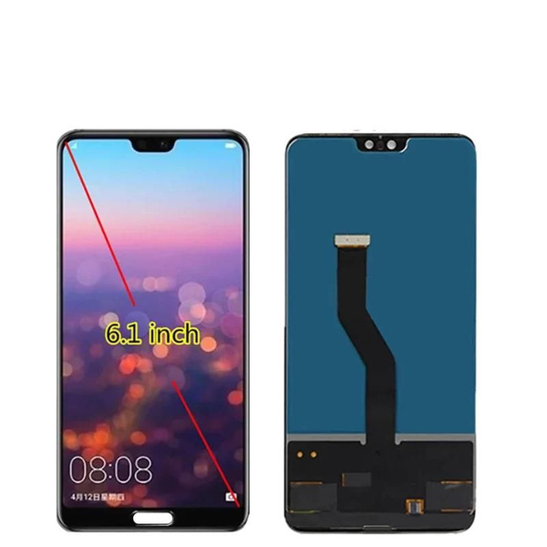 Huawei P20 Pro CLT-AL01 CLT-L29 CLT-L09, ЖК-дисплей с рамкой, сборка сенсорного экрана для ...