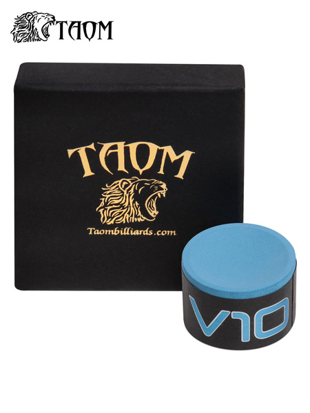 Taom V10 Chalk Blue Мел для бильярда в индивидуальной коробке, 1 шт. купить на OZON по низкой ...