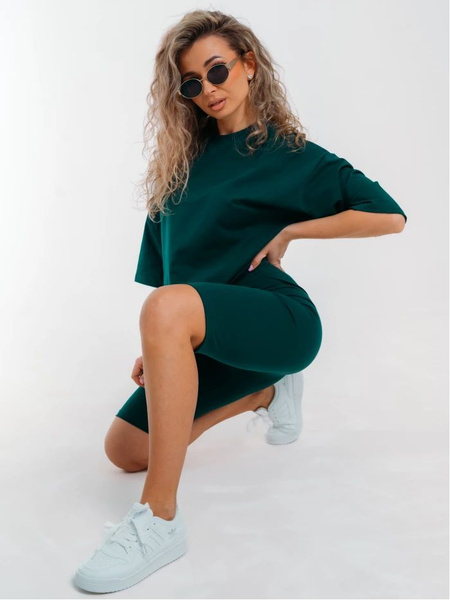 Костюм спортивный Женский COOL LOOK Спортивный с велосипедками ...
