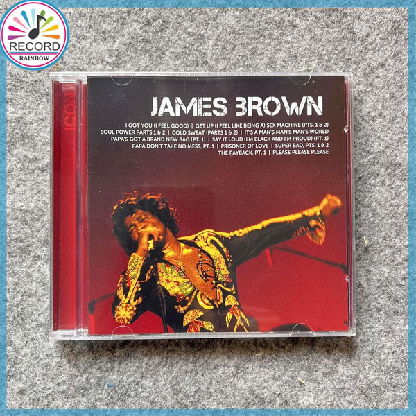 CD James Brown Icon CD 1Z01148 запечатанный совершенно новый альбом ...
