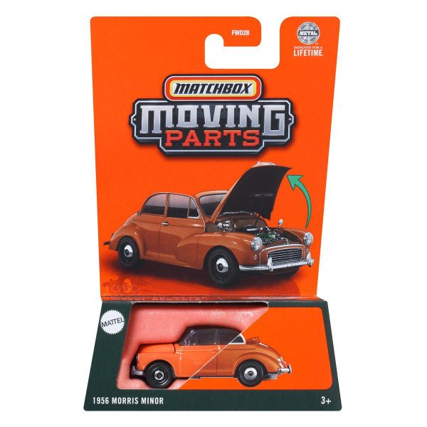 Машинка Matchbox Moving Parts 1/64 Car 1956 Morris Minor 2025-FWD28-10 ...