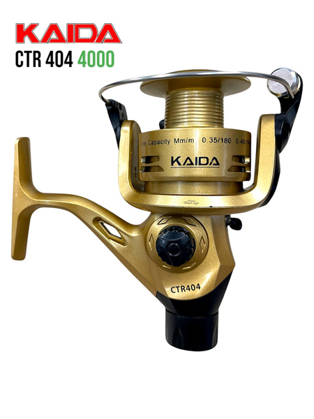 Катушка KAIDA CTR, Безынерционная, 4000, Задний фрикцион купить c доставкой на OZON по низкой ...