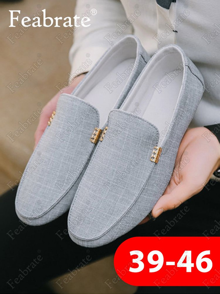 Слипоны Мужской Feabrate Брезент, размер 43 R (средняя) Лето Без застёжки купить c доставкой на ...