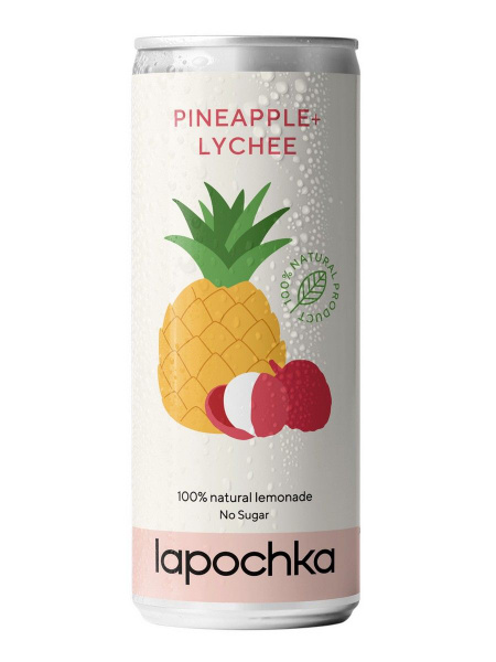 Напиток Lapochka Ананас-личи газированный, 330мл x 1 шт купить на OZON по низкой цене (1966934373)