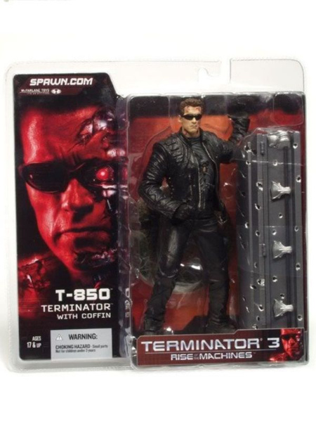 игрушки McFarlane Terminator 3 The T-850 Terminator carrying the coffin ...