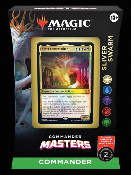 Magic The Gathering: Sliver Swarm издания Commander Masters на ...