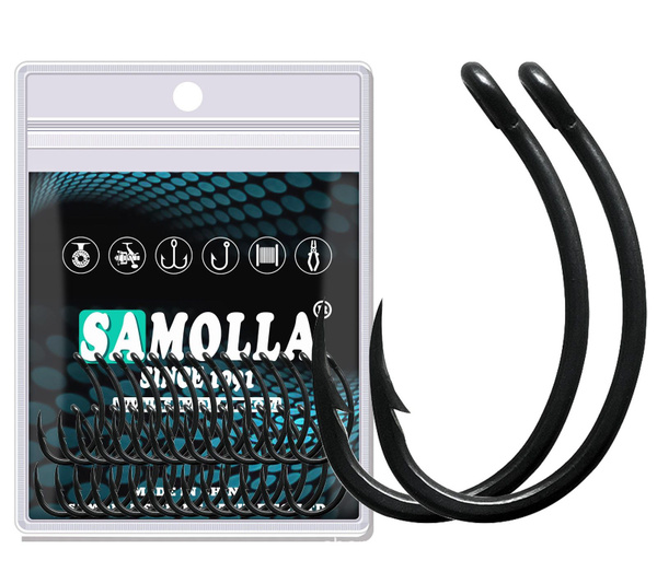 Рыболовные крючки карповые Samolla №2, 20шт. купить на OZON по низкой ...