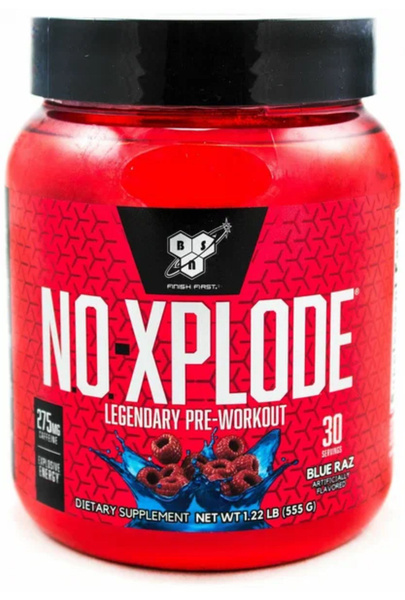 Предтренировочные комплекс BSN N.O. - Xplode 3.3, Ежевика, 555 гр ...