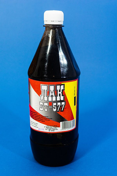 Навигатор-Джайф.Лак битумный БТ-577 0,42кг(0,5л) купить на OZON по низкой цене (2015124277)