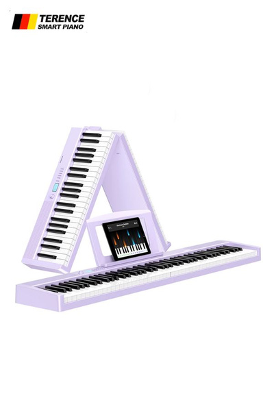 Портативное складное электронное пианино Terence V30 с 88 клавишами купить на OZON по низкой ...