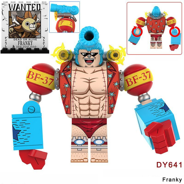 Цельная модель минифигурки Frankie Robot Building Block, пластиковый ...