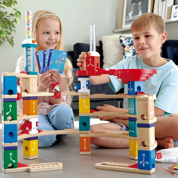Конструктор Hape деревянный E6029_HP купить на OZON по низкой цене (2042284915)