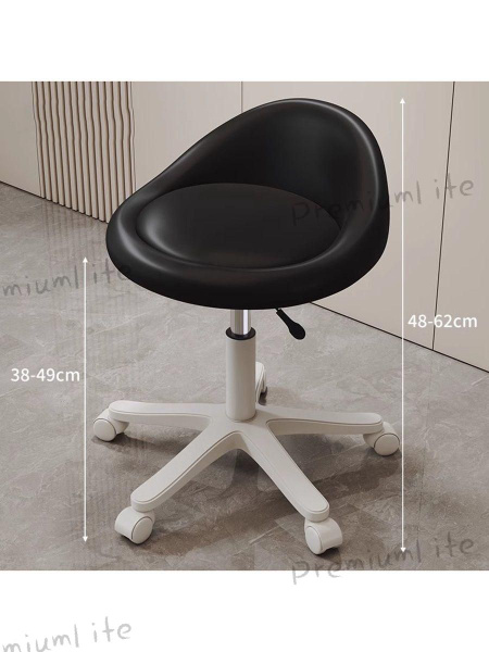 Стул мастера, Искусственная кожа, black,blackness,inkiness,total ...