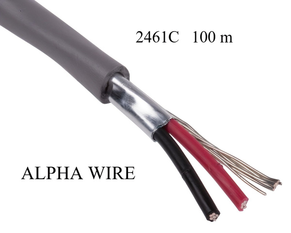 2461C Alpha Wire Кабель управления и связи 100 метров купить на OZON по ...