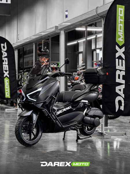 Скутер Jilang Z MAX 180(49) темный-черный/черный купить на OZON по низкой цене (2071749358)