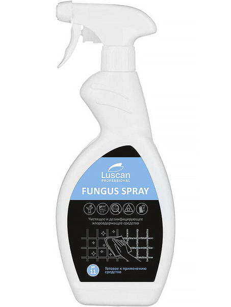 Luscan Professional/ Профхимия для удален плесени, дез,ХЛОР Fungus Sprаy, 0,5л купить на OZON по ...