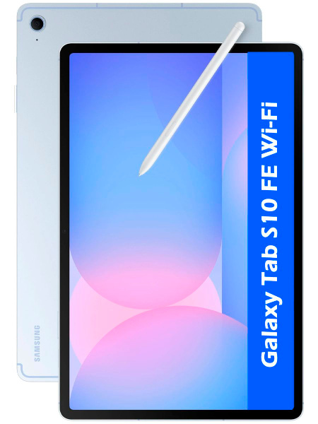 Samsung Планшет Galaxy Tab S10 FE+ Wi-Fi 13.1", 8 ГБ / 128 ГБ голубой ...