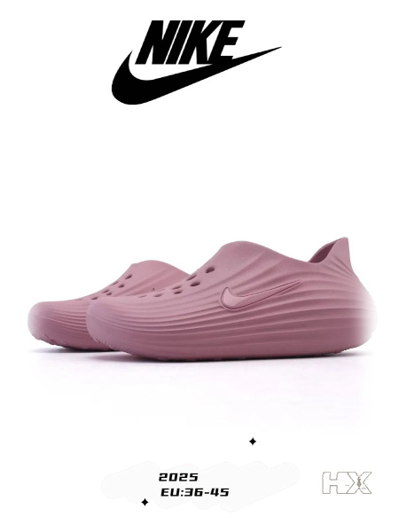 Босоножки Женский, Мужской Nike EVA, размер 37,5 Рельефный рисунок подошвы Лето США Без застёжки ...