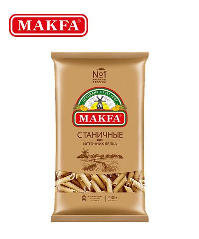 Макароны Makfa перья Станичные, 400 г купить на OZON по низкой цене (1672062332)