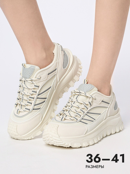 Кроссовки Женский Madella Искусственная кожа, размер 36 G Лето Шнурки Россия купить c доставкой ...