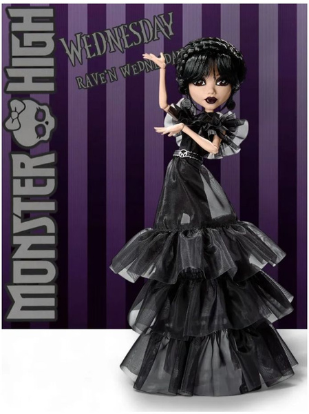Кукла Monster High Wednesday RaveN Dance Монстр Хай Венсдей HXJ03 ...