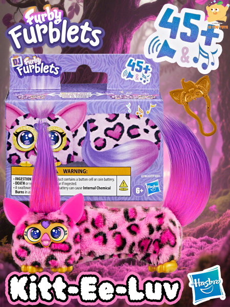 Характеристики Hasbro Furby DJ Furblets Kitt-Ee-Luv / Стильная ...
