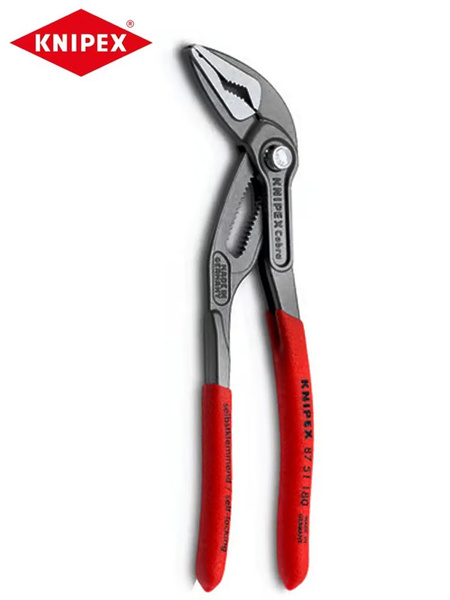 KNIPEX 87 51 180 Cobra ES Клещи для водяных насосов сверхтонкие Защита ...
