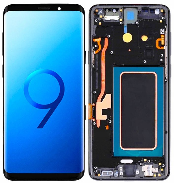 Дисплей для Samsung G960F (S9) модуль с рамкой Черный - (In-Cell ...