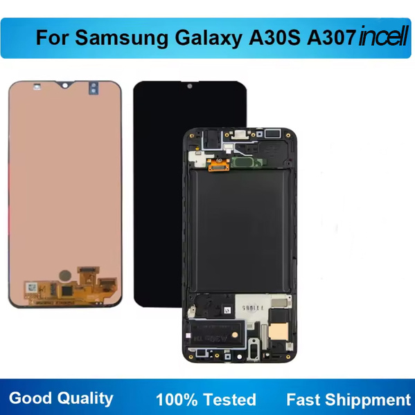 Дисплей для Samsung A307F (A30s) в сборе Черный - (In-Cell) купить на ...