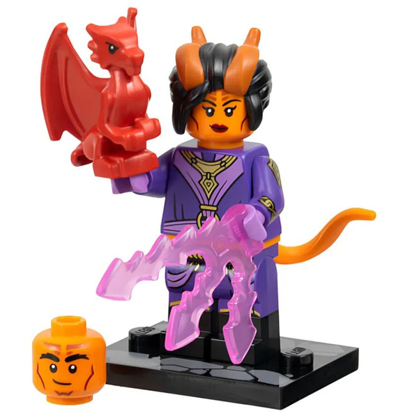 Минифигурка LEGO 71047 Dungeons & Dragons Tiefling Sorcerer coldnd-3 ...