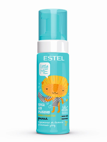 255 отзывов на ESTEL PROFESSIONAL Пенка для умывания лица детская LITTLE ME алоэ вера и пантенол ...