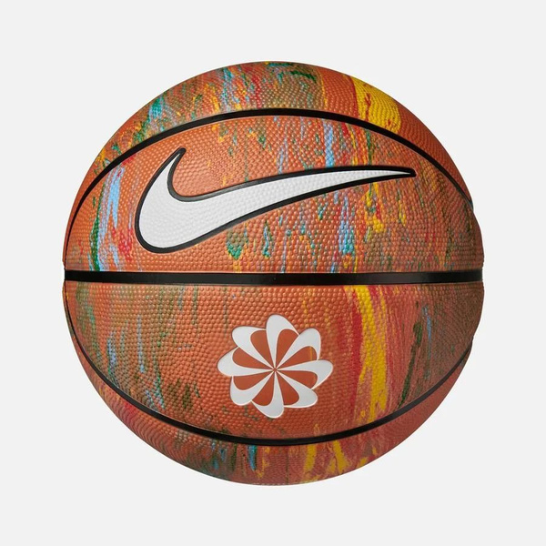 Мяч баскетбольный Nike N.100.7037.987.07, 7 размер, коричневый купить ...