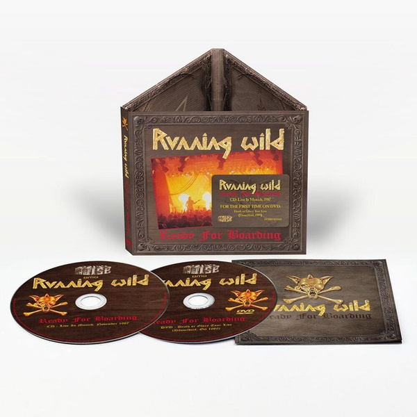 CD, DVD Running Wild - Ready For Boarding CD+DVD диск - купить по ...