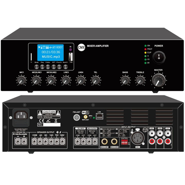 Микшер-усилитель универсальный CMX Audio EA-60TW купить на OZON по низкой цене (2100139690)