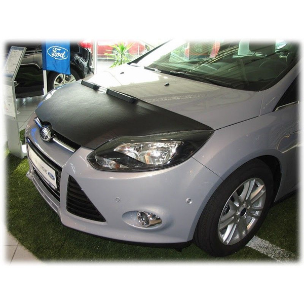 Дефлектор капота АВТОСТИЛЬ FORD FOCUS 3 2011 -2015 III (Форд Фокус 3 ...