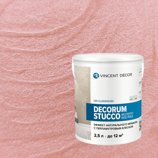 Характеристики Декоративная штукатурка Vincent Decor Decorum Stucco ...