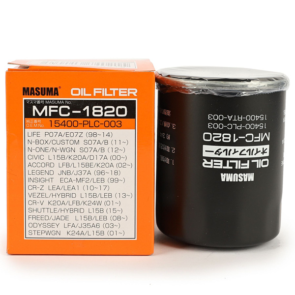 Фильтр масляный Masuma MFC1820 - купить по выгодным ценам в интернет ...