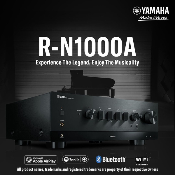 Усилитель Yamaha R-N1000A для домашнего HiFi - купить с доставкой по выгодным ценам в интернет ...