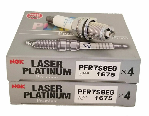 Комплект свечей зажигания NGK 1675 PFR7S8EG Laser Platinum - купить по ...