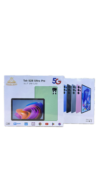 SMART KING Планшет Tab S25 Ultra Pro 10,1", 12 ГБ / 512 ГБ разноцветный ...