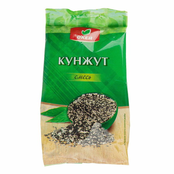 Семечки кунжутные О'кей 150 г - купить с доставкой по выгодным ценам в ...