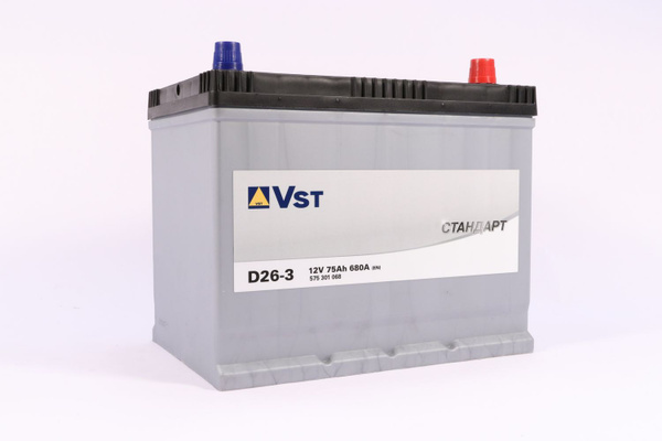 Аккумулятор автомобильный VST стандарт_VST купить по выгодной цене в ...
