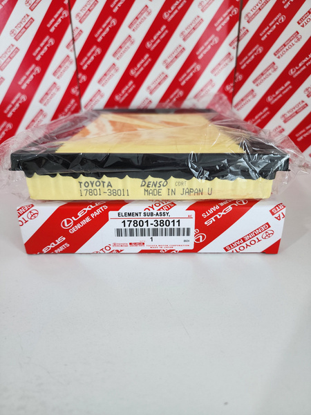 Фильтр воздушный TOYOTA 17801-38011 купить на OZON по низкой цене ...