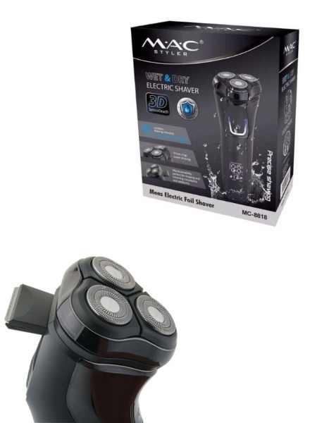 Электробритва MAC styler 8818 - купить по выгодным ценам в интернет-магазине OZON (1425027266)