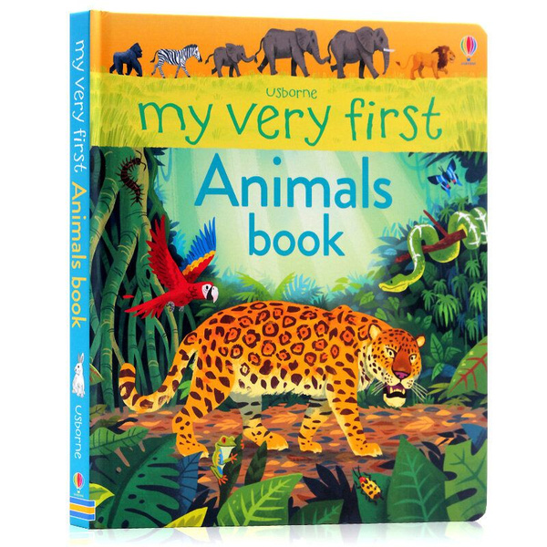 milumilu Usborne Animal English Picture Books My very first animals ...